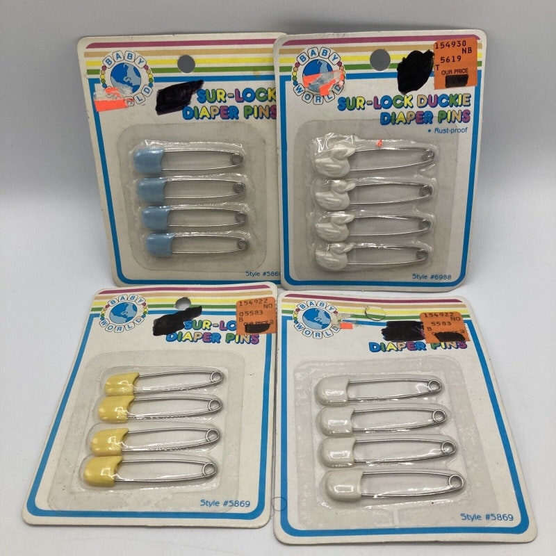 Vintage Diaper Pins - Etsy