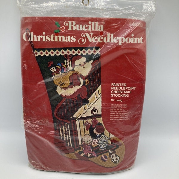 Needlepoint Stocking Kit - Etsy
