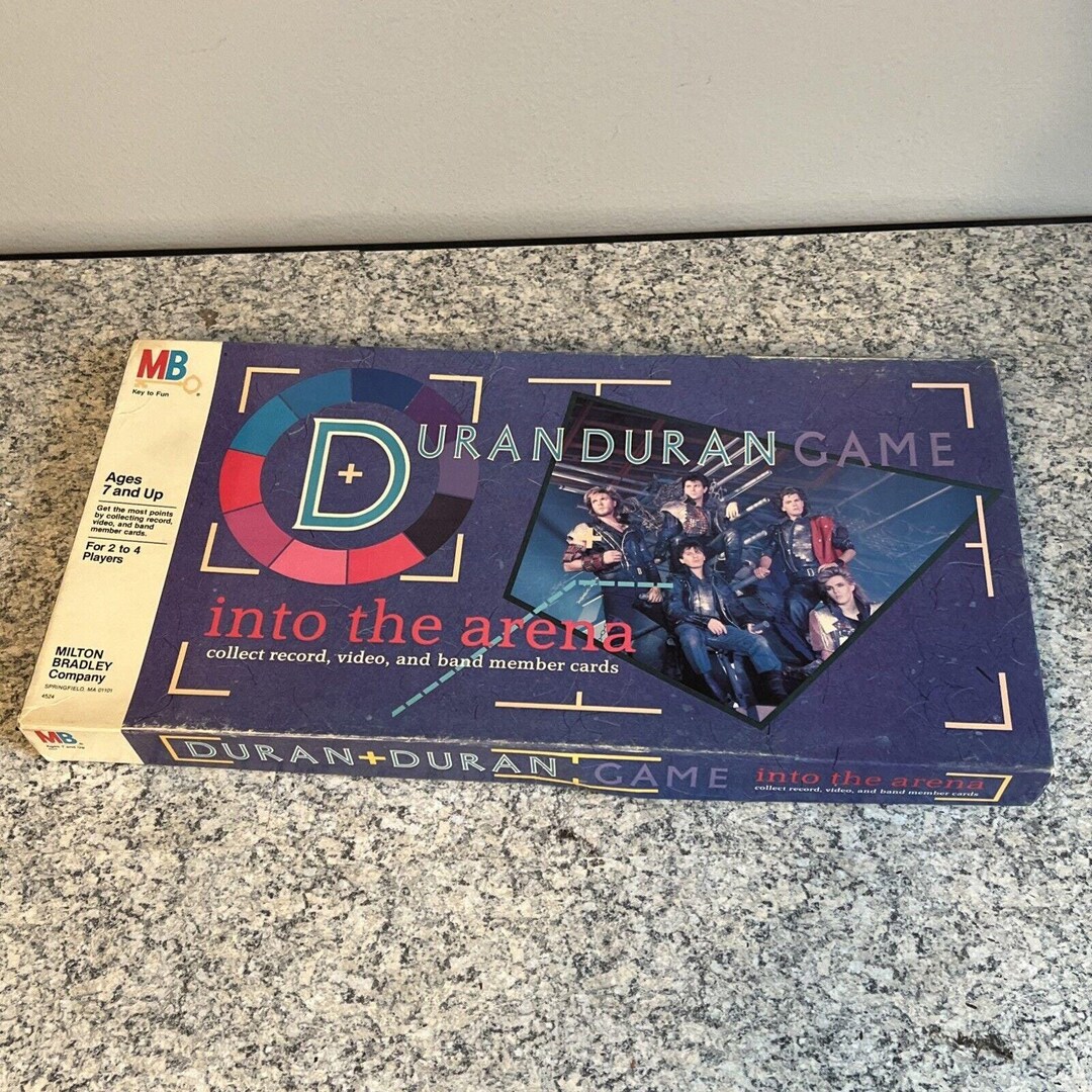 Duran Duran Into the Arena Board Game Complete Unplayed Vintage 1985 - Etsy