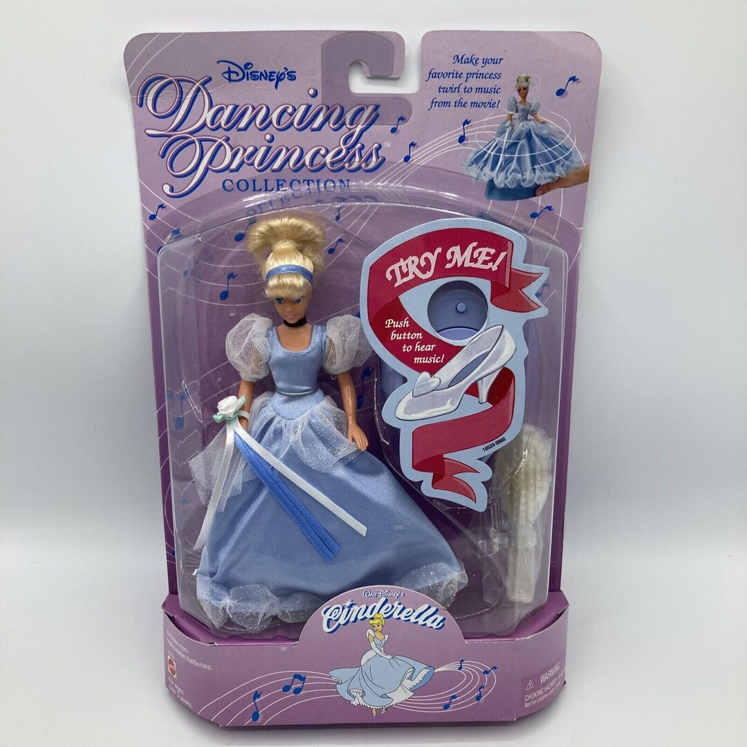 Mattel Disney Dancing Princess Cinderella Doll Vintage 1996 - Etsy