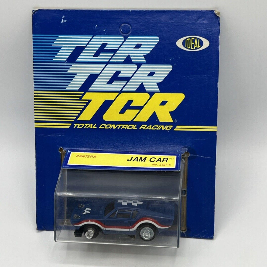 Ideal TCR Total Control Racing Slot Car Pantera Jam Car - Etsy