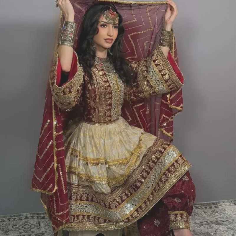 Afghan Kuchi Bridal Dress - Etsy