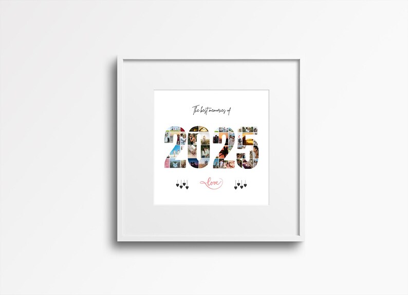Souvenirs 2025 – Customizable Photo Collage, Digital or Printable ...