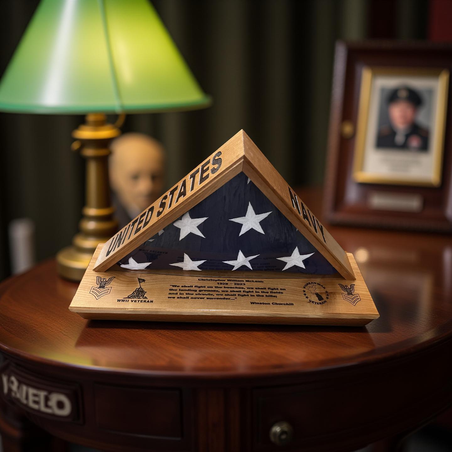Retirement Flag Case - Etsy