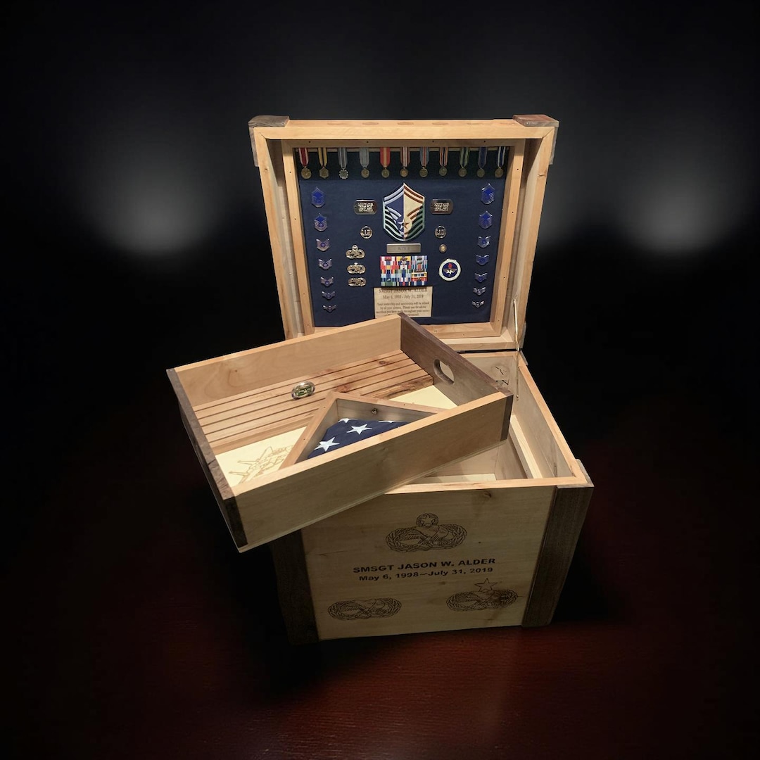 Military Retirement Chest - Etsy