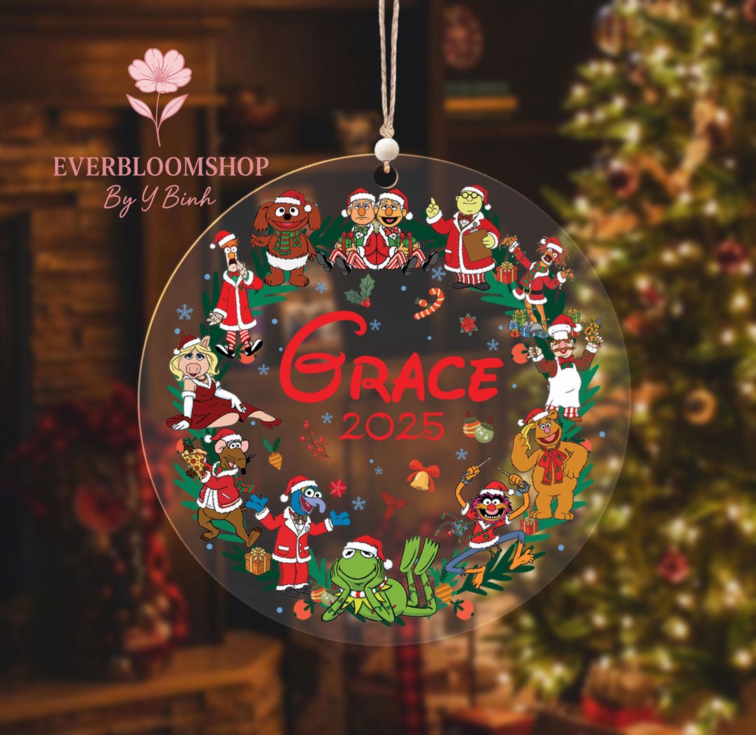 Custom the Muppets Christmas Ornament, Disneyland Christmas Ornament ...
