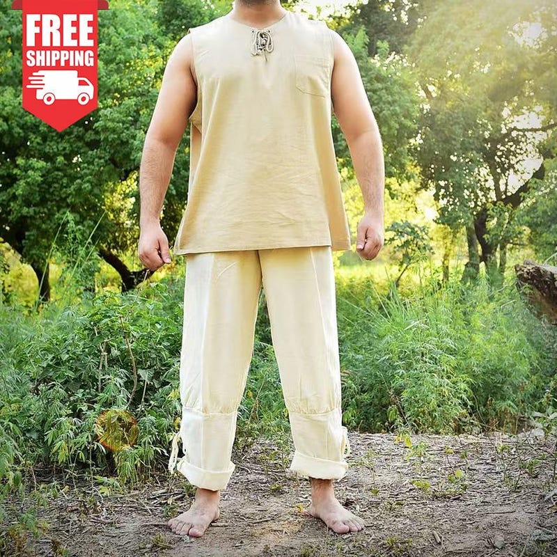 Linen Harem Pants Viking - Etsy