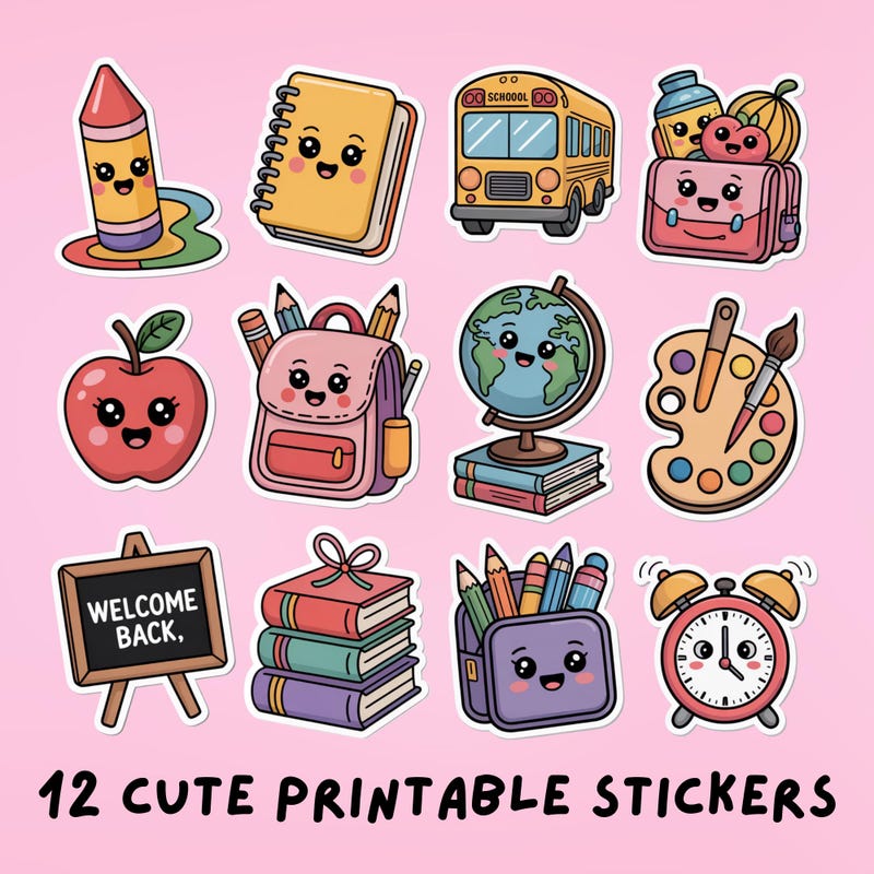Kawaii School Supply - Etsy
