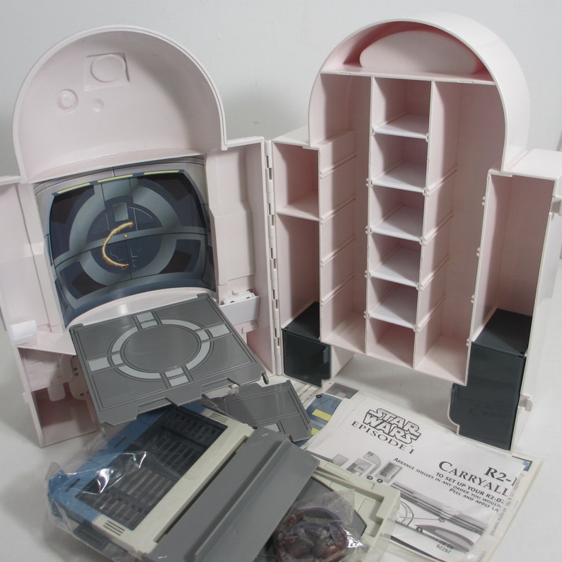 Star Wars Episode 1 R-2 D-2 Robot Carry All Case Hasbro - Etsy