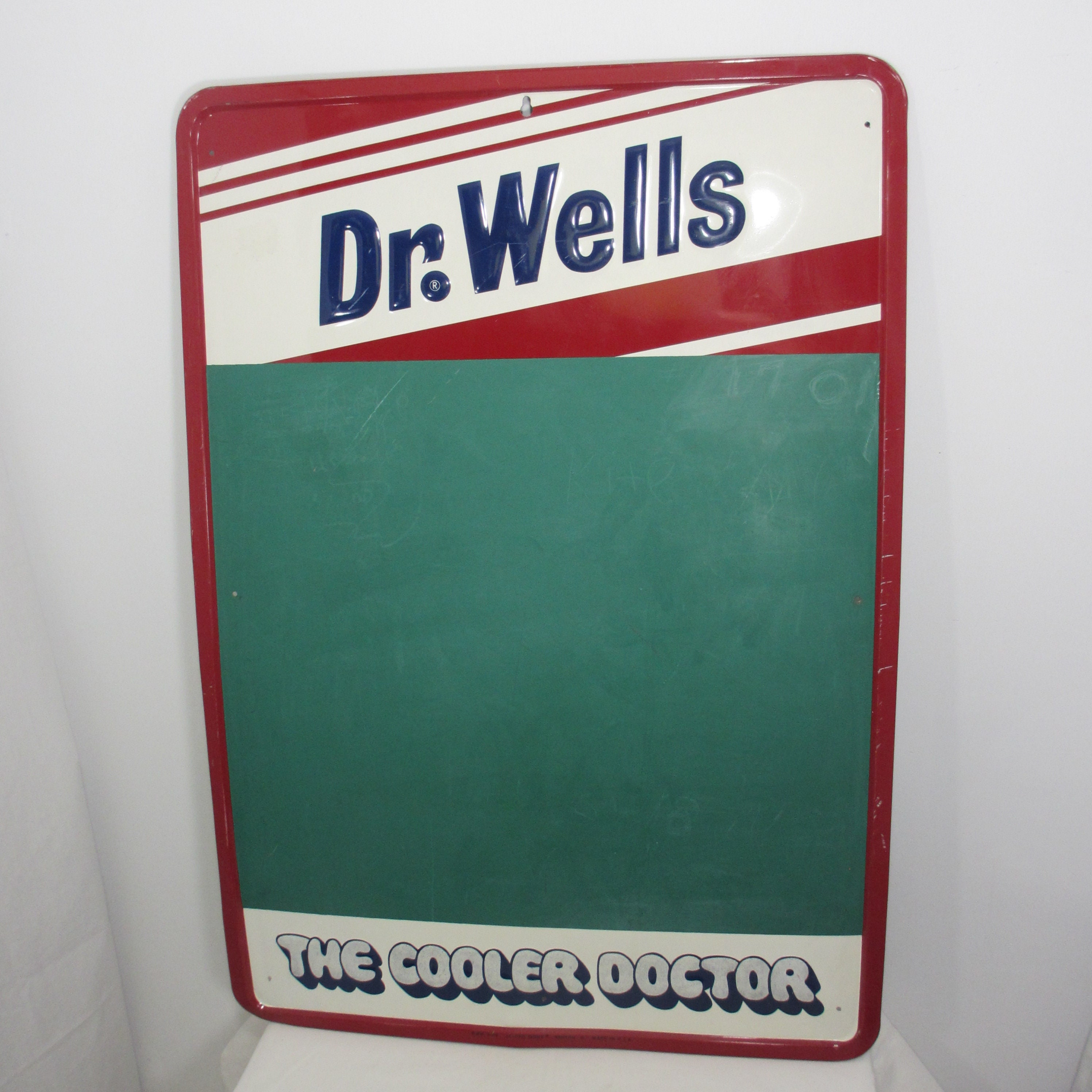 Vintage 950's Dr. Wells the Cooler Doctor Tin Pop - Etsy
