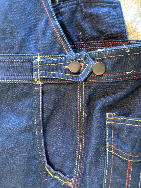 Vintage Fredricks of Hollywood 70's Era Denim Overalls - Gem