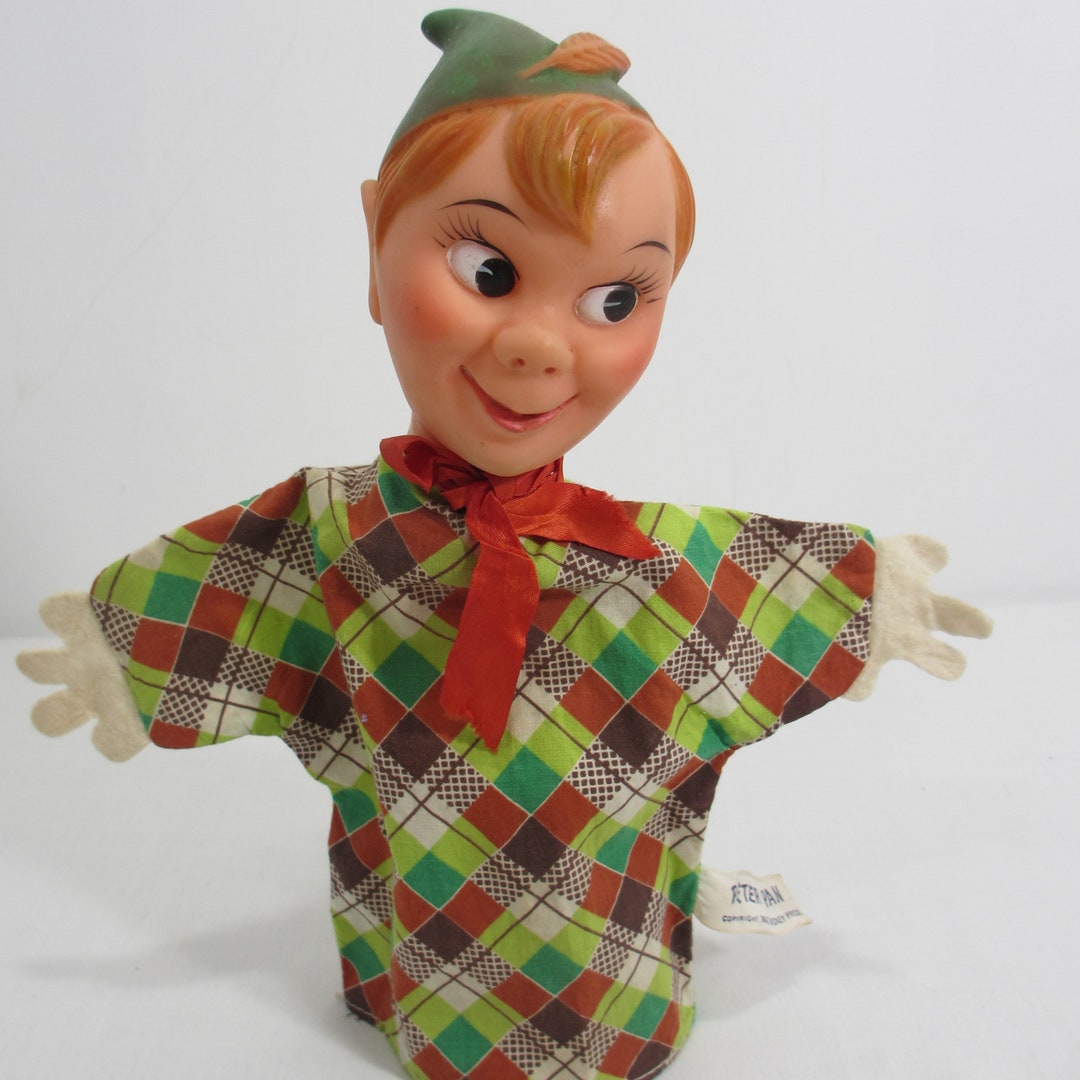 Vintage Peter Pan 1950 Hand Puppet Walt Disney - Etsy