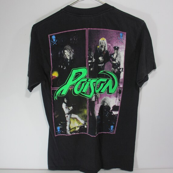 Vintage 1988 Poison Concert T-Shirt - Gem