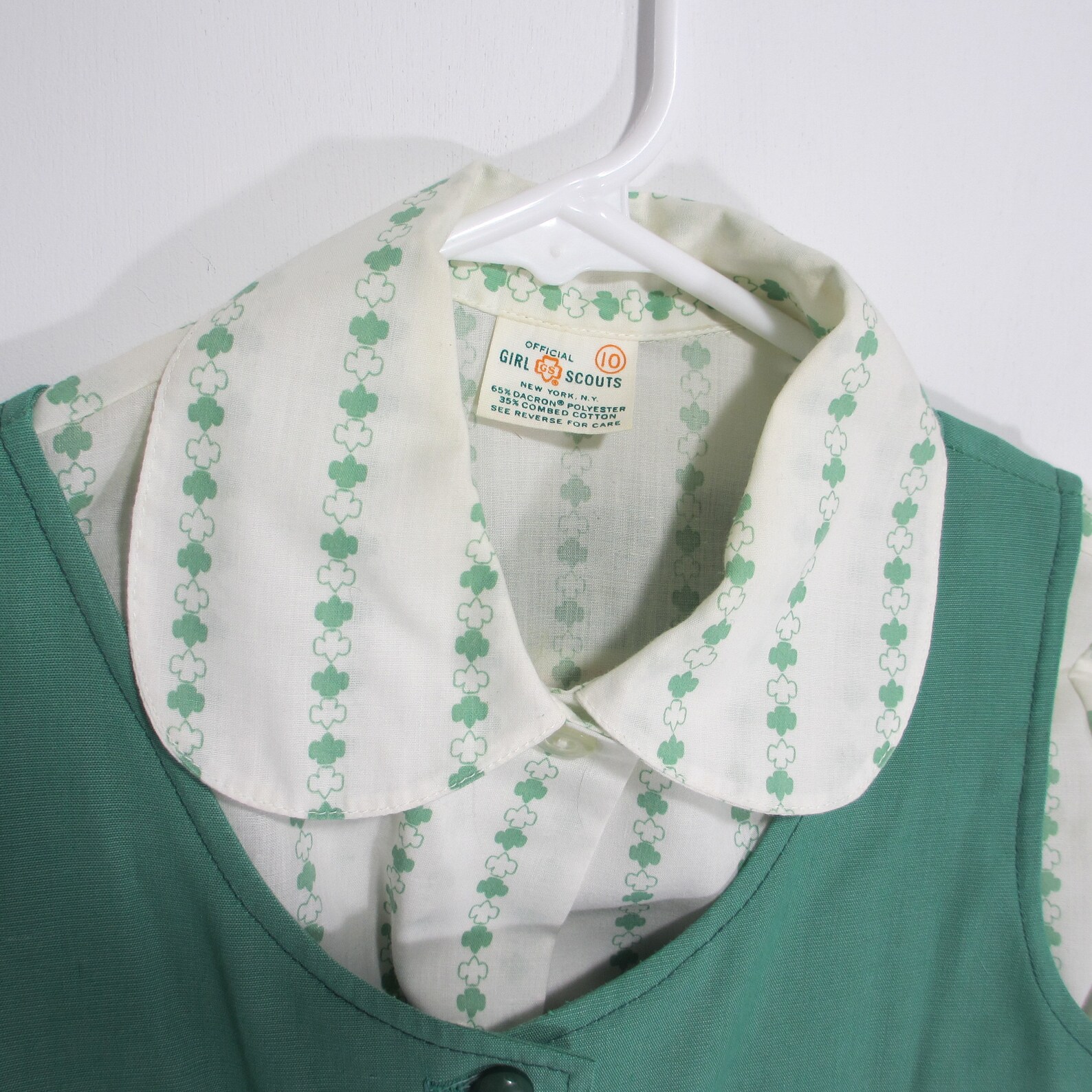 Vintage Official Girl Scout Uniform Jumper / Blouse - Etsy
