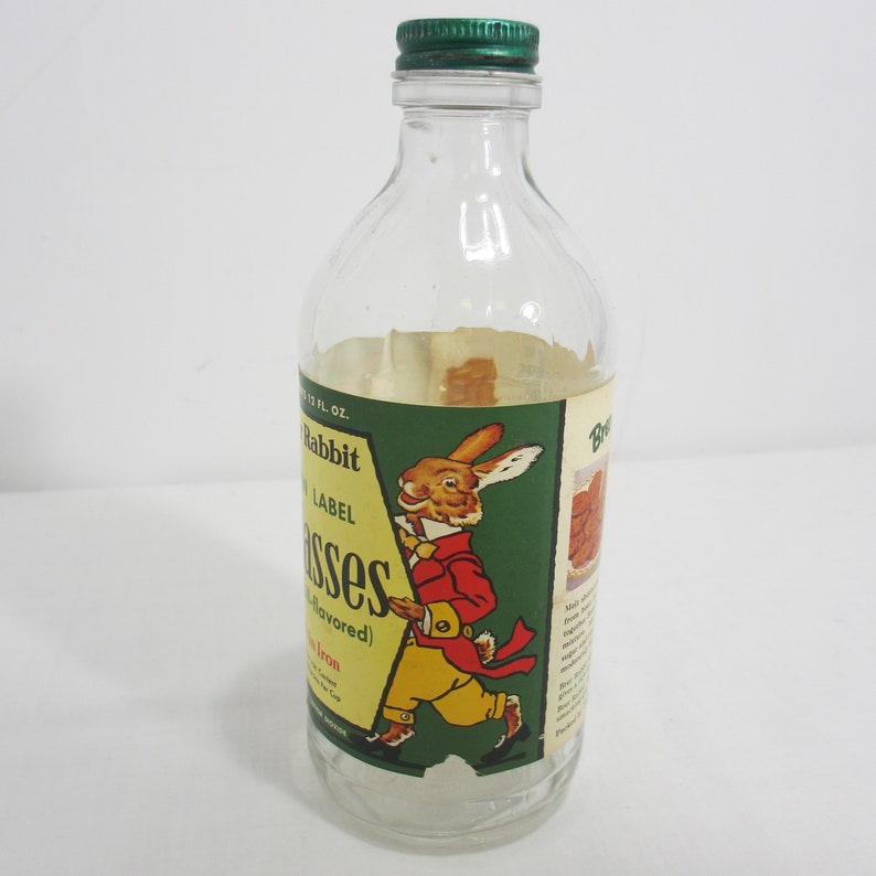 Rare Vintage Brer Rabbit Molasses Advertising Bottle - Etsy