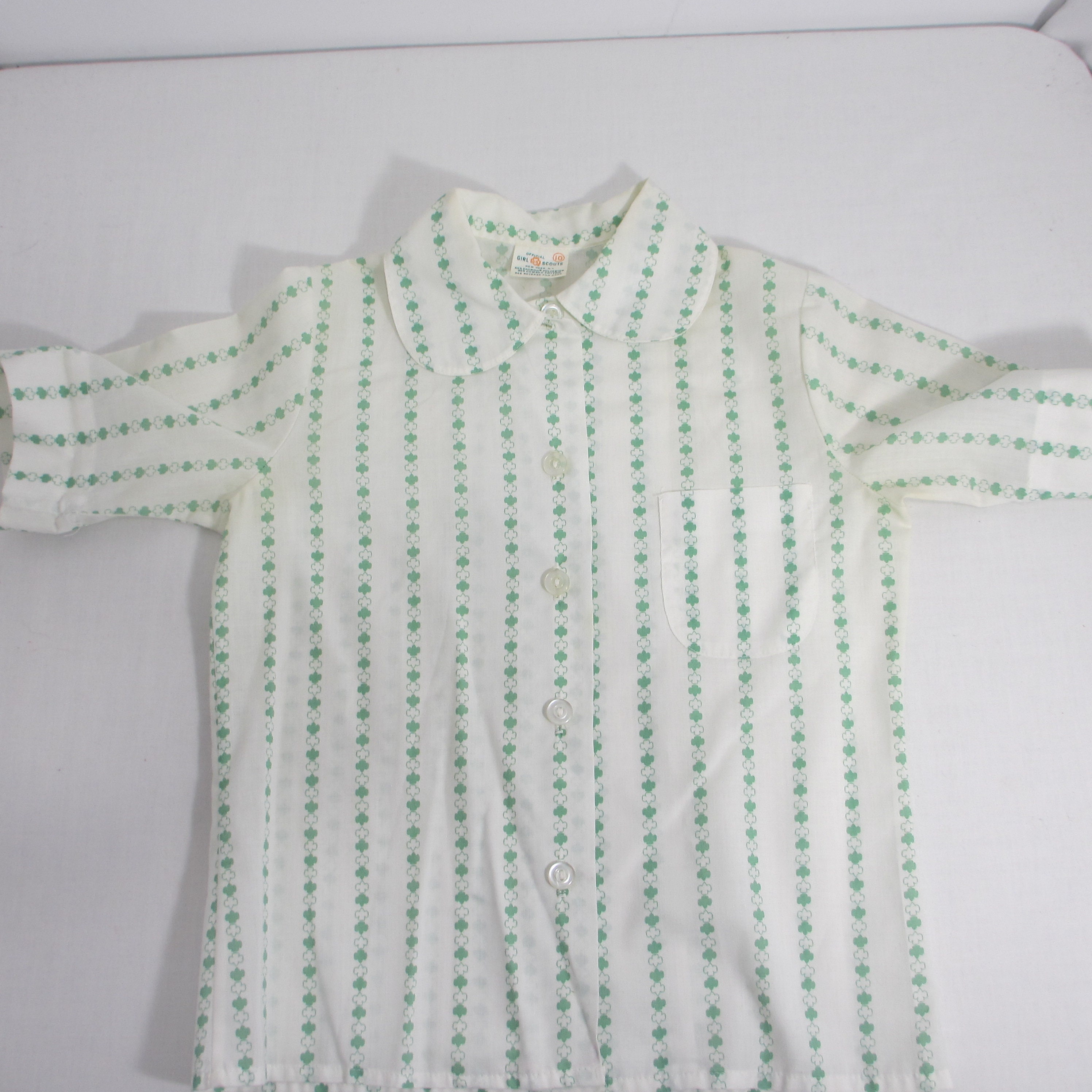 Vintage Official Girl Scout Uniform Jumper / Blouse - Etsy