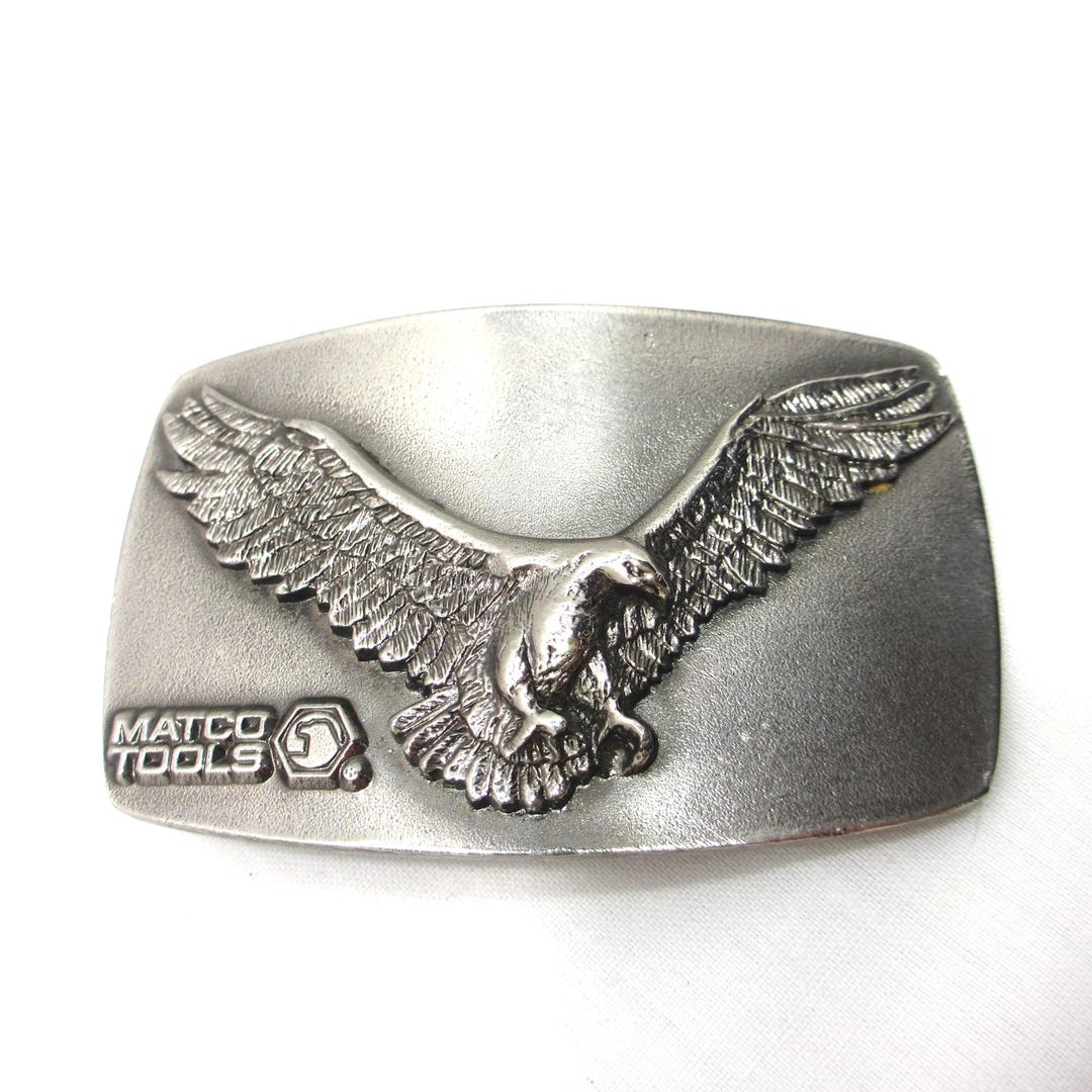 Vintage Matco Tools Flying Eagle Belt Buckle - Etsy