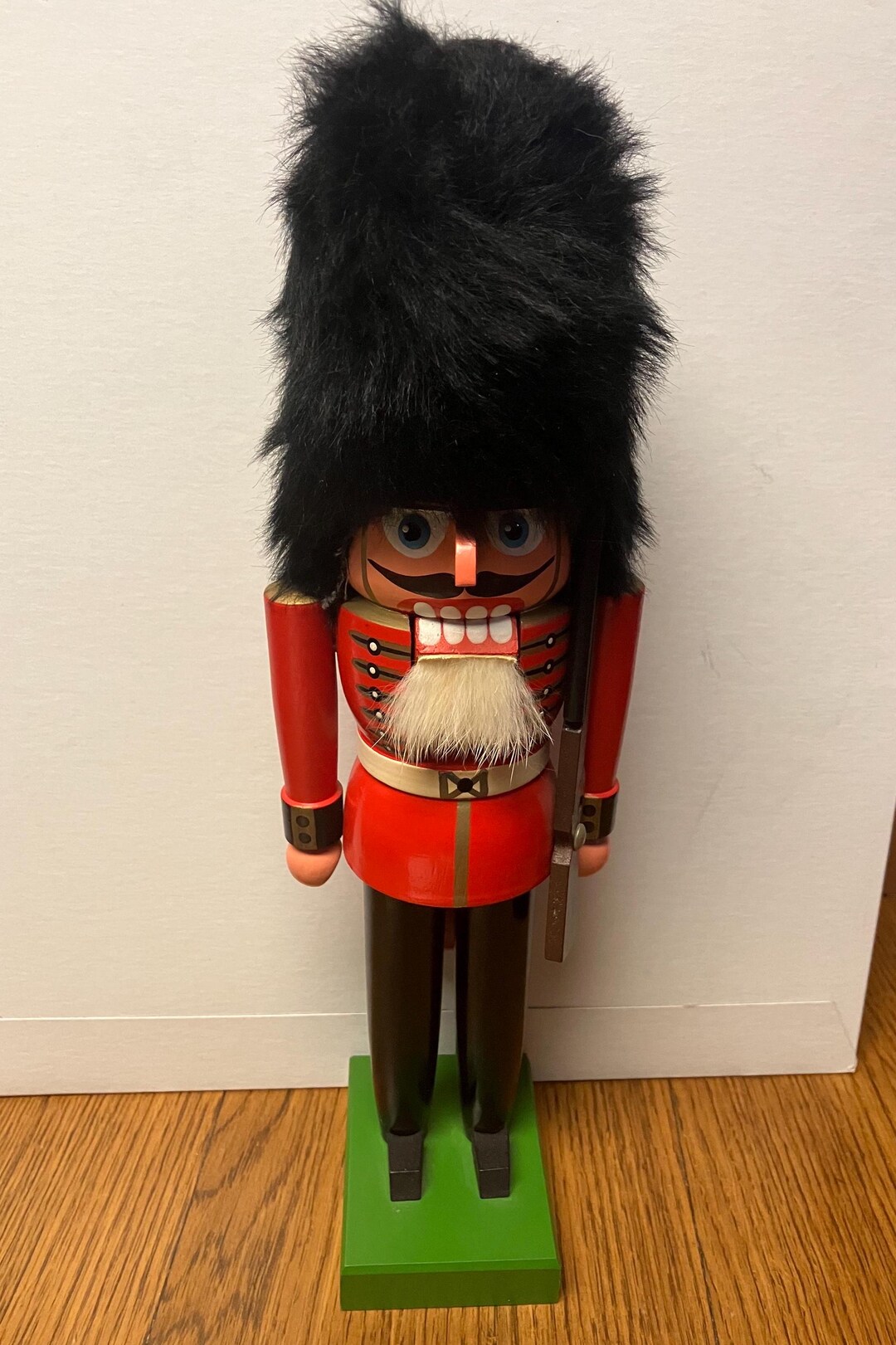 Vintage German Wood Guard Nut Cracker - Etsy