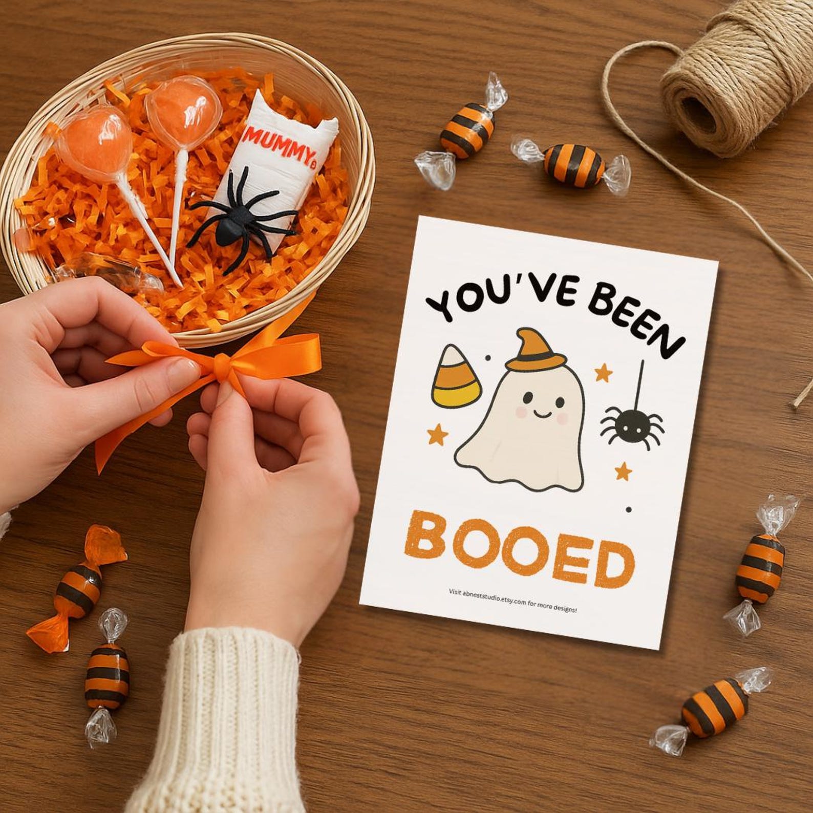 Printable Halloween Boo Basket Bundle: Signs and Instructions (PDF) - Etsy