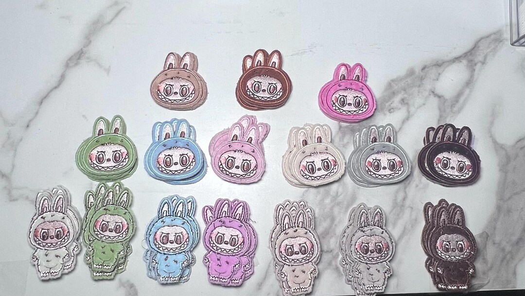 Labubu Badge Reel - Kawaii Medical ID Holder - Retractable Badge Clip ...