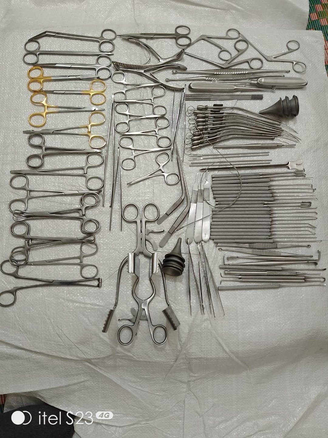 101-piece Plastic Surgery Instrument Set – Educational & Training Kit ...