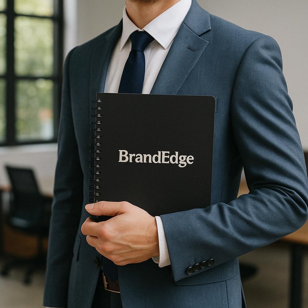Personalized Logo Notebook | Custom Branded Company Stationery - Etsy