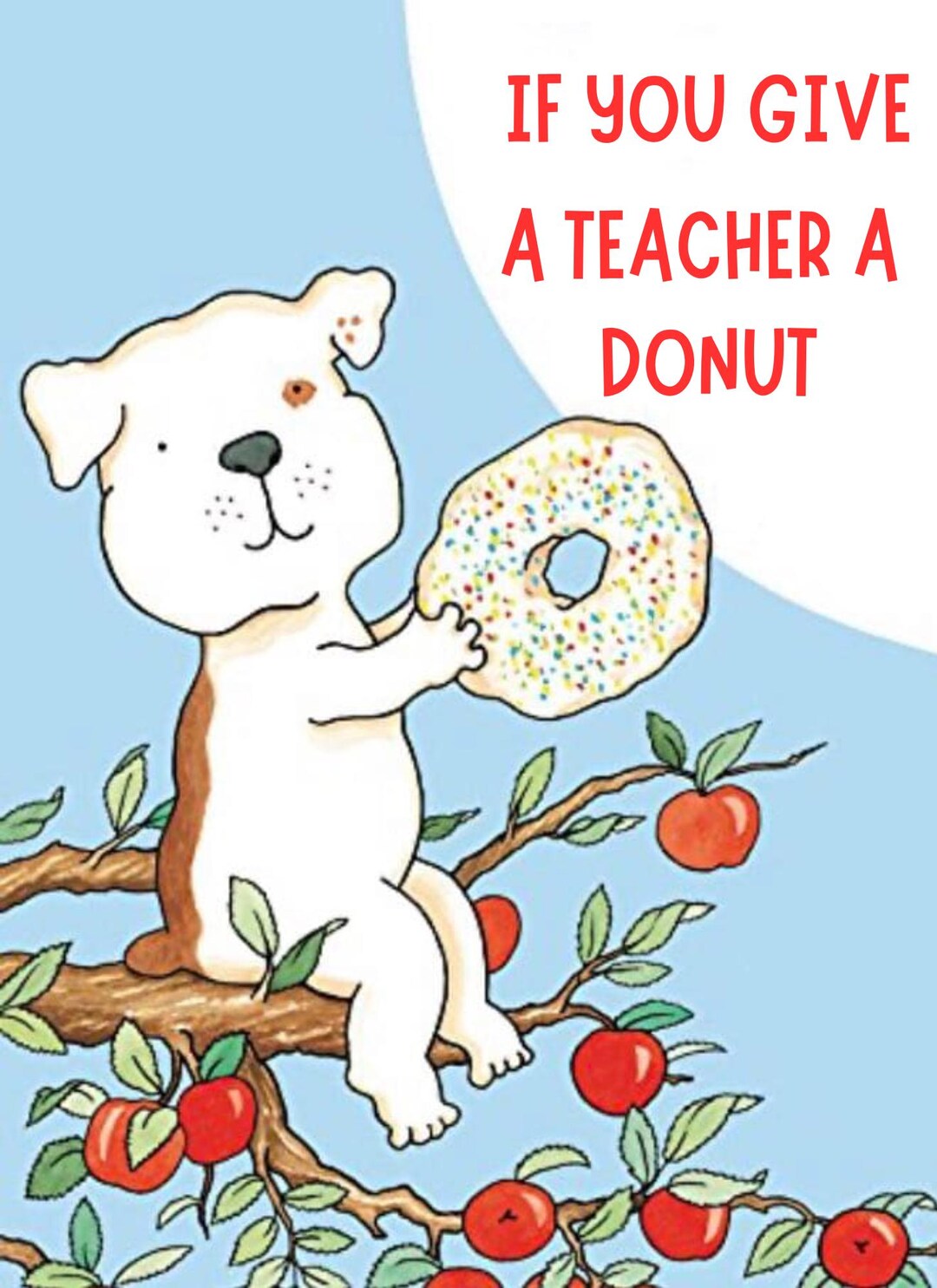 If You Give Your Teacher a Donut - Etsy