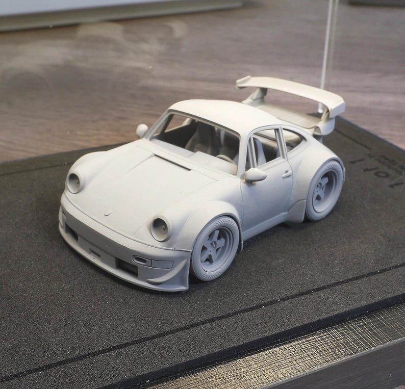 964 RWB Widebody Street Racer | 3D Printed Display Car Model ...