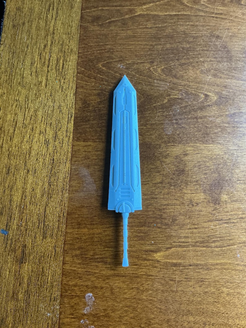 Weapon Pack 011 – Dragon Slayer Sword | 9.5" & 6.5" Mech Greatsword for ...