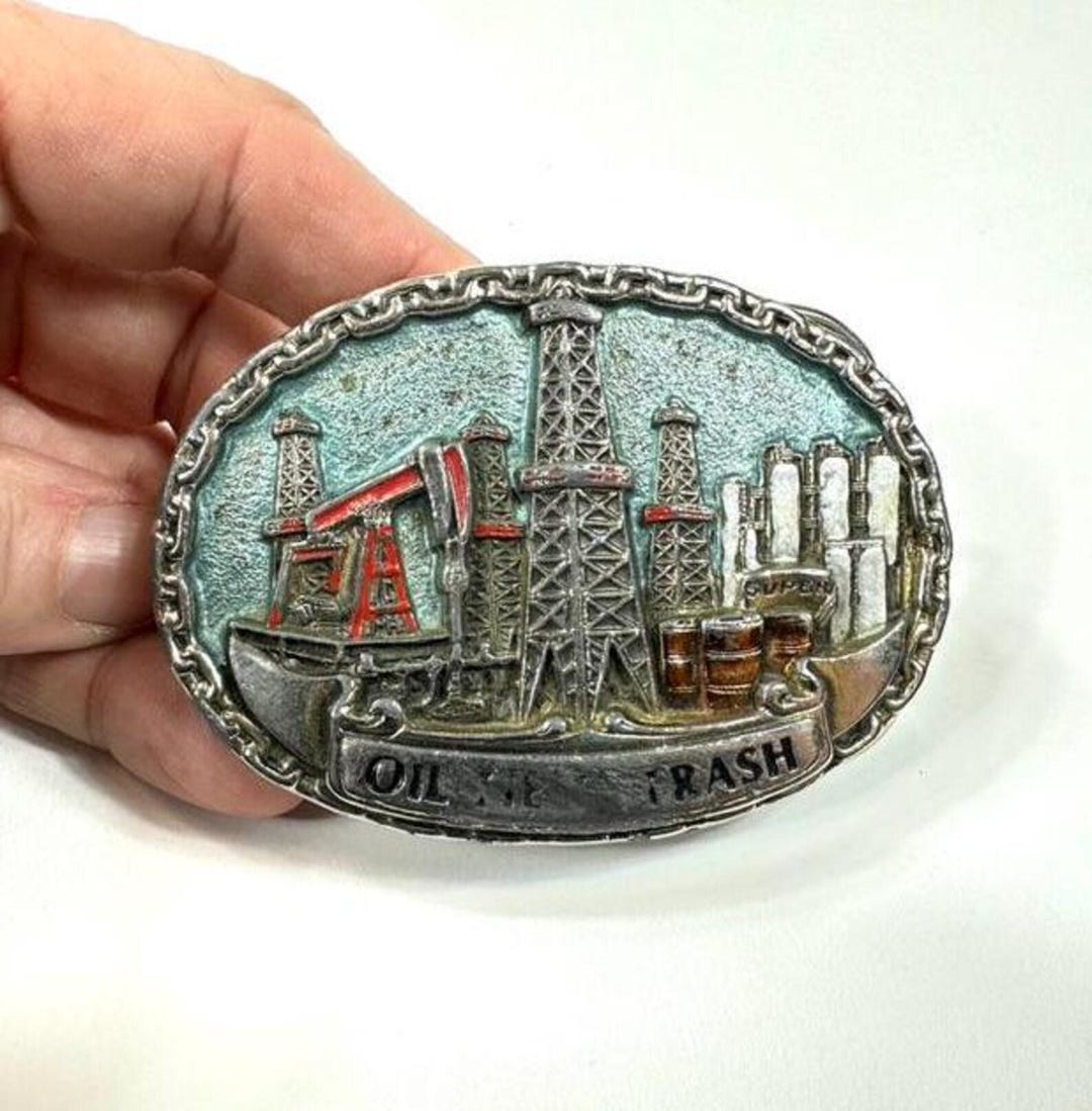 Oil Field Belt Buckle