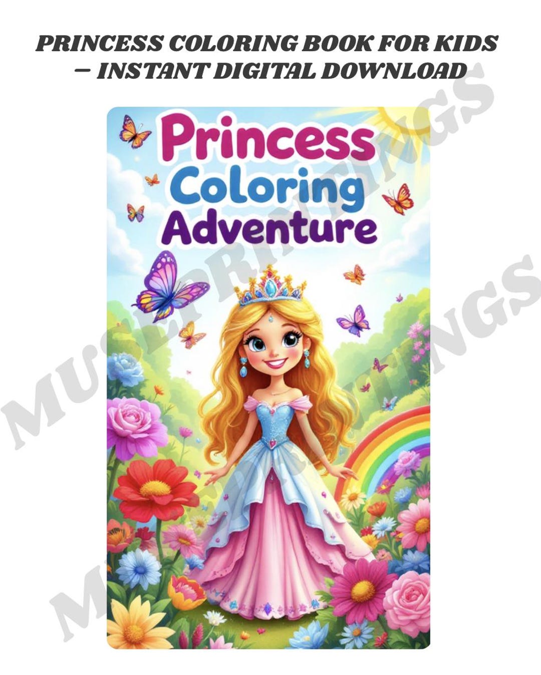 17 Printable Princess Coloring Pages for Kids, Preschoolers, Coloring ...