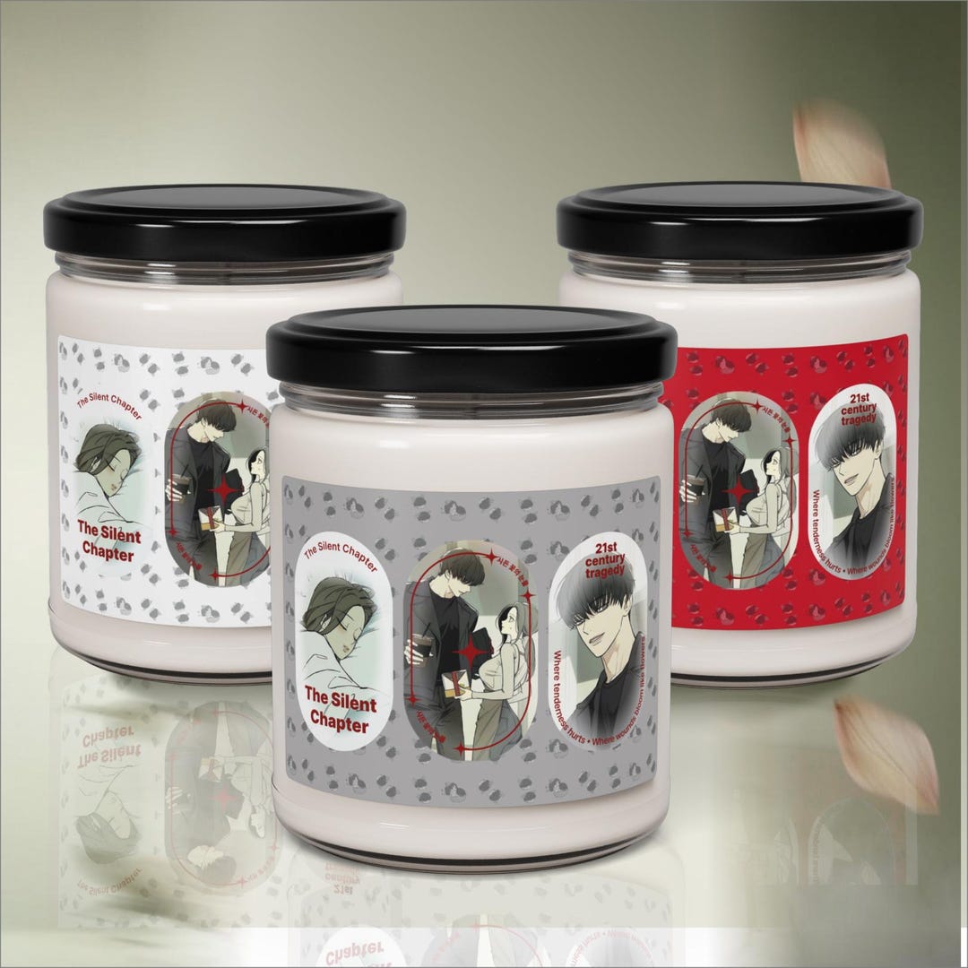 Tears on a Withered Flower Candle | Manhwa Inspired Scented Jar | Soy ...