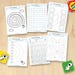 2 in 1 - Dinosaur Fine Motor Skills Worksheets for Preschool | Tracing ...