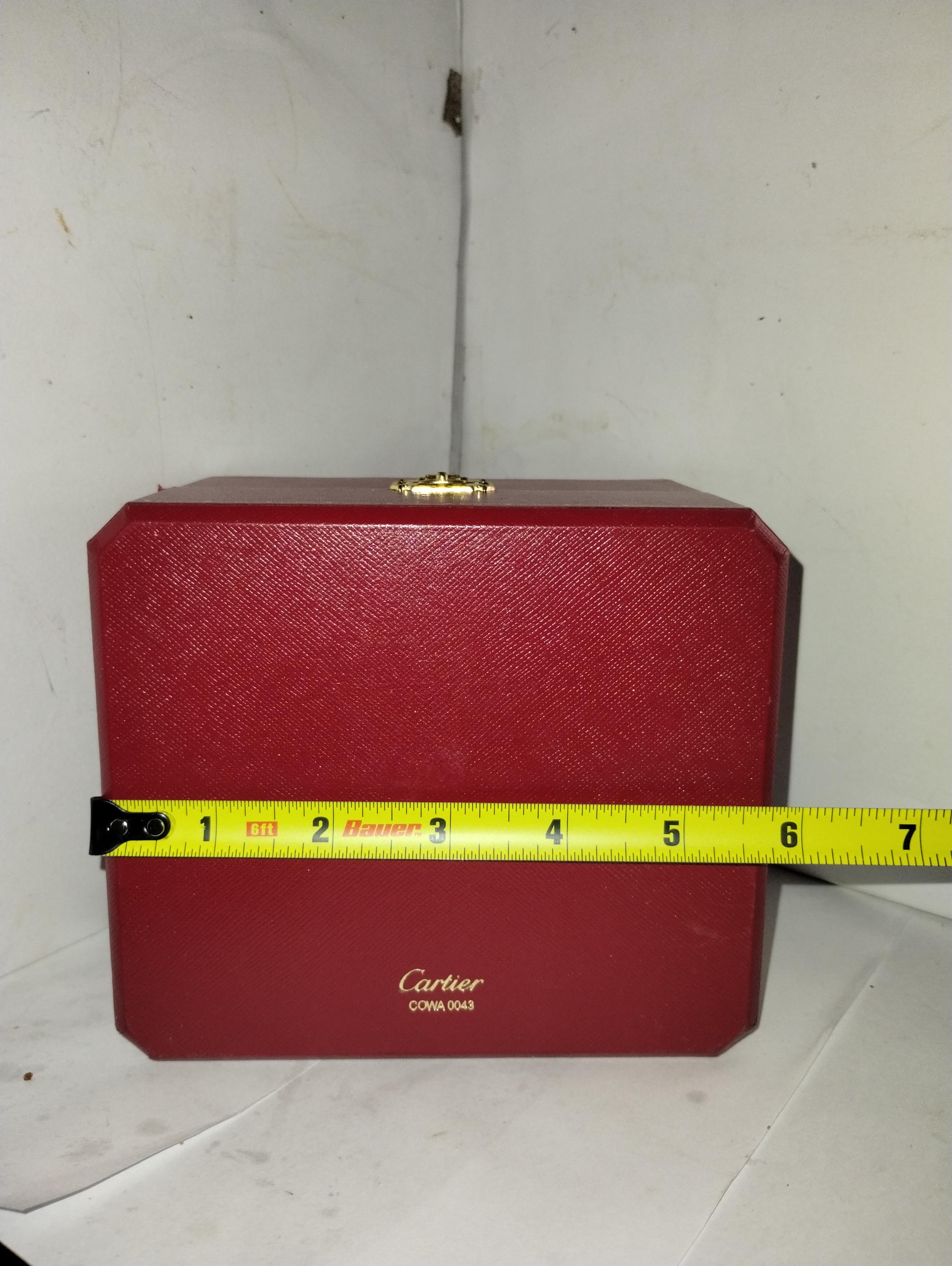Cartier Watch Box COWA0043 Nice! - Etsy