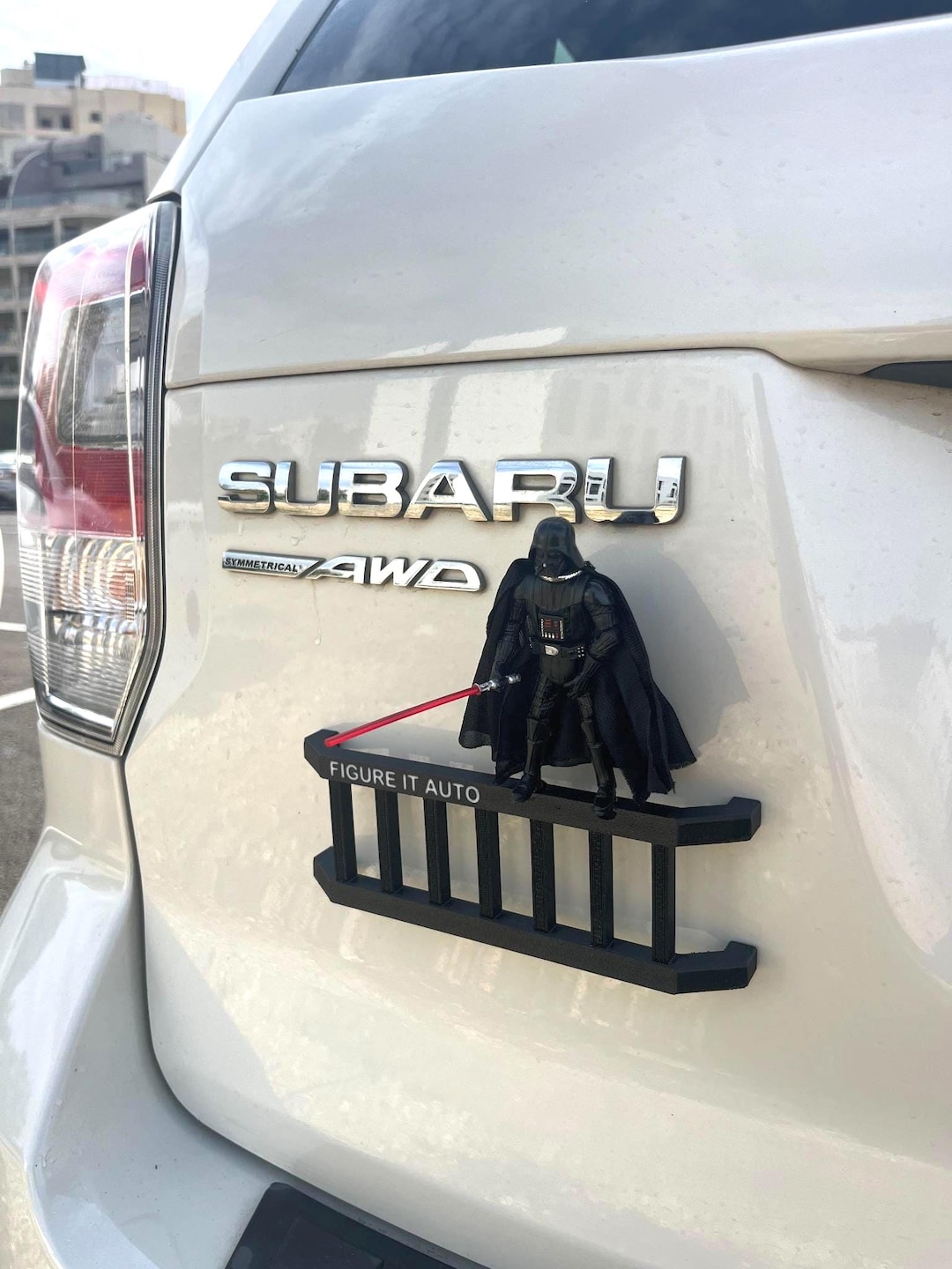 Darth Vader Widdle Wadder Car Magnet | Funny Star Wars Decoration ...