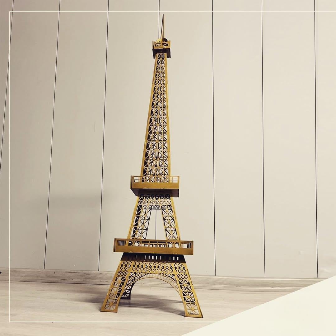 Eiffel Tower DXF Laser and Wood Compatible CNC Laser Cutting - Etsy