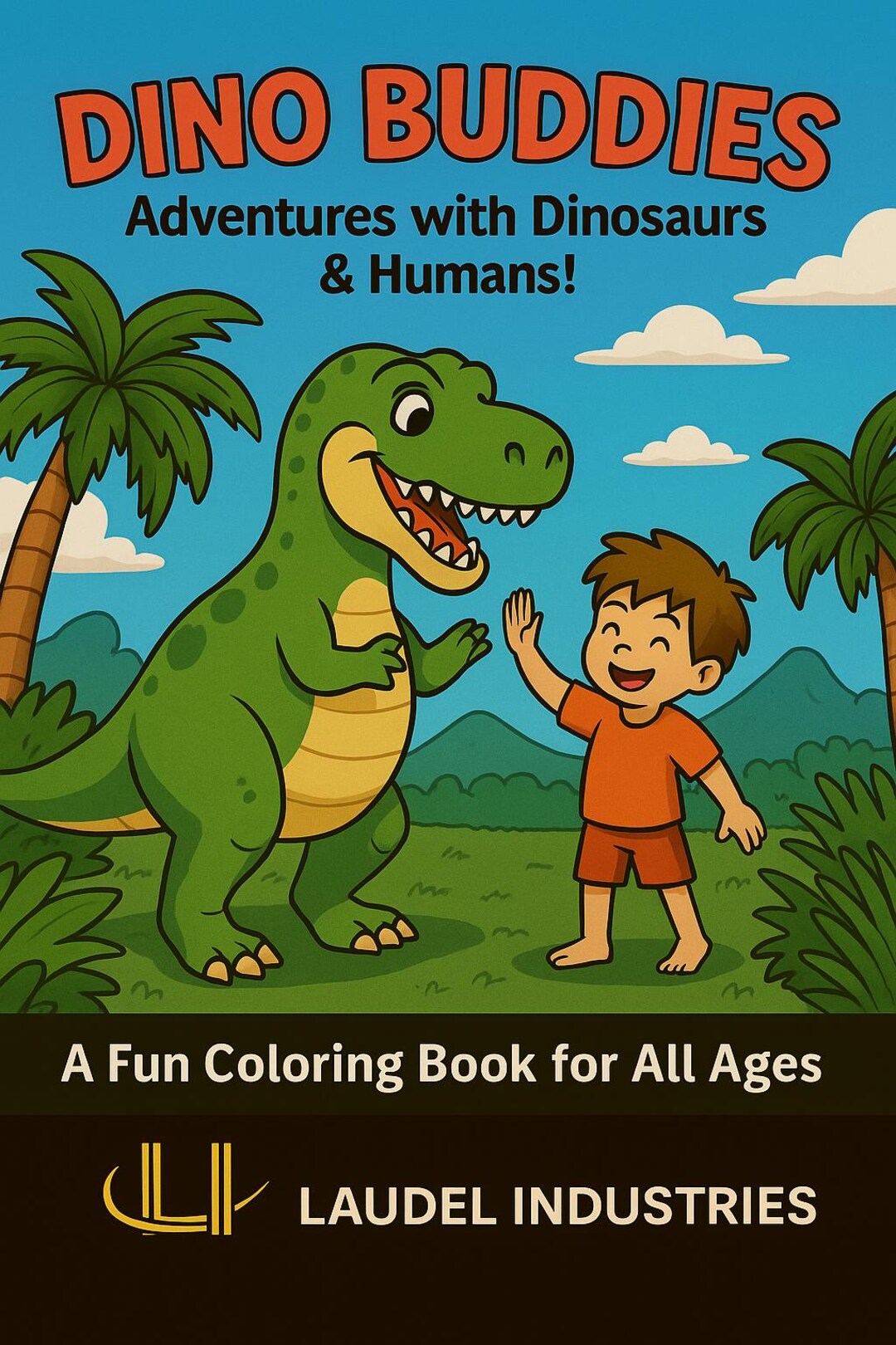 Dino Buddies Coloring Book – Educational Dinosaur Activity (printable ...
