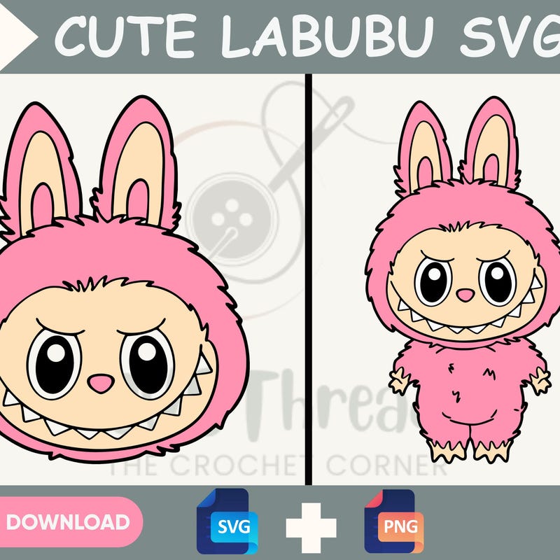 Labubu Papercraft - Etsy