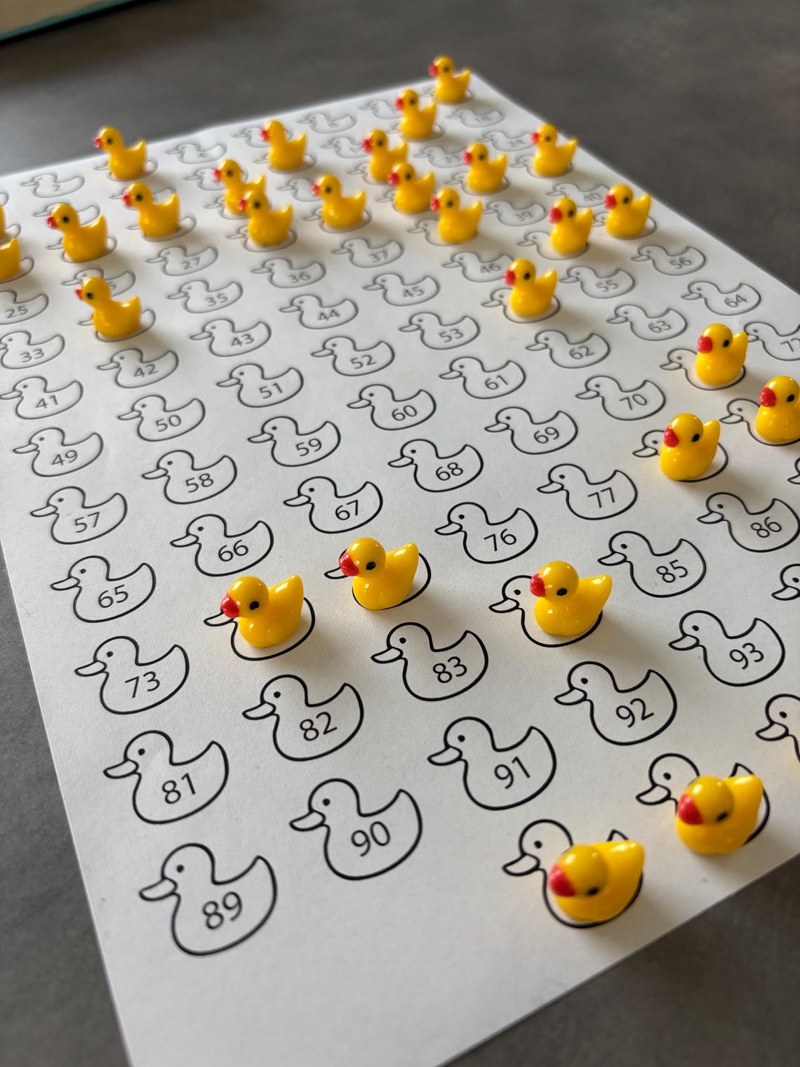 100 Ducks Challenge Printable | Fun Scavenger Hunt for Kids - Etsy