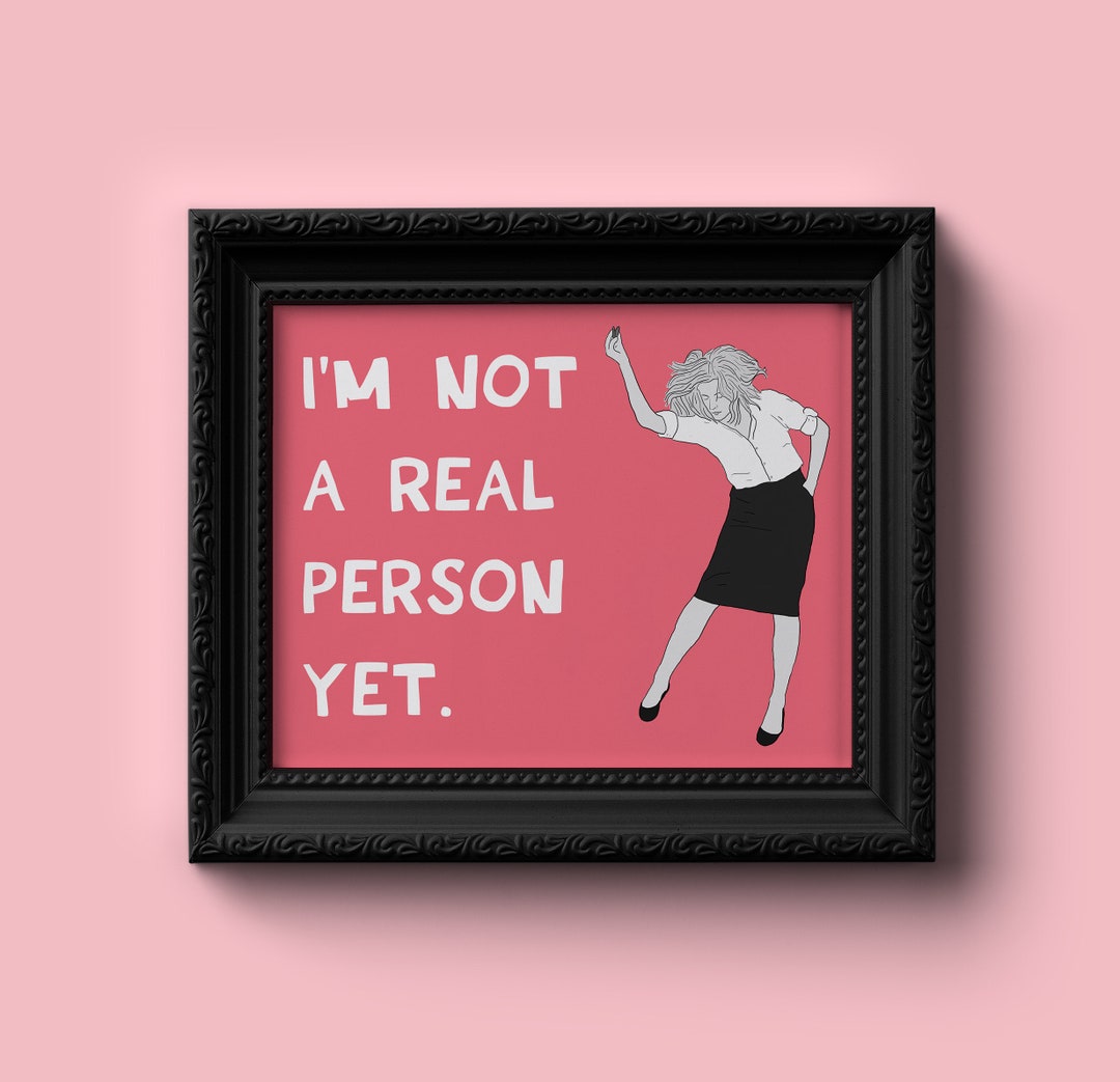 I'm Not a Real Person Yet. - Etsy