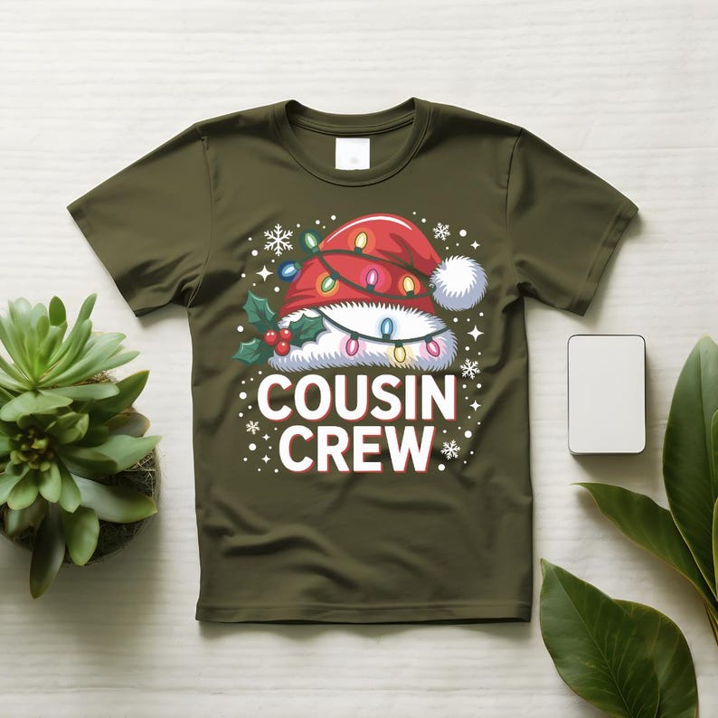 Christmas Cousin Crew SVG PNG EPS Matching Family Holiday Reindeer ...
