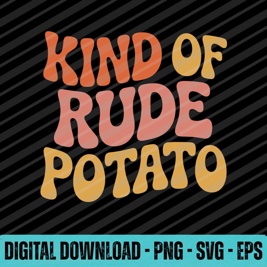 Sweet & Rude Potato Matching Couple SVG PNG EPS | Funny Thanksgiving ...