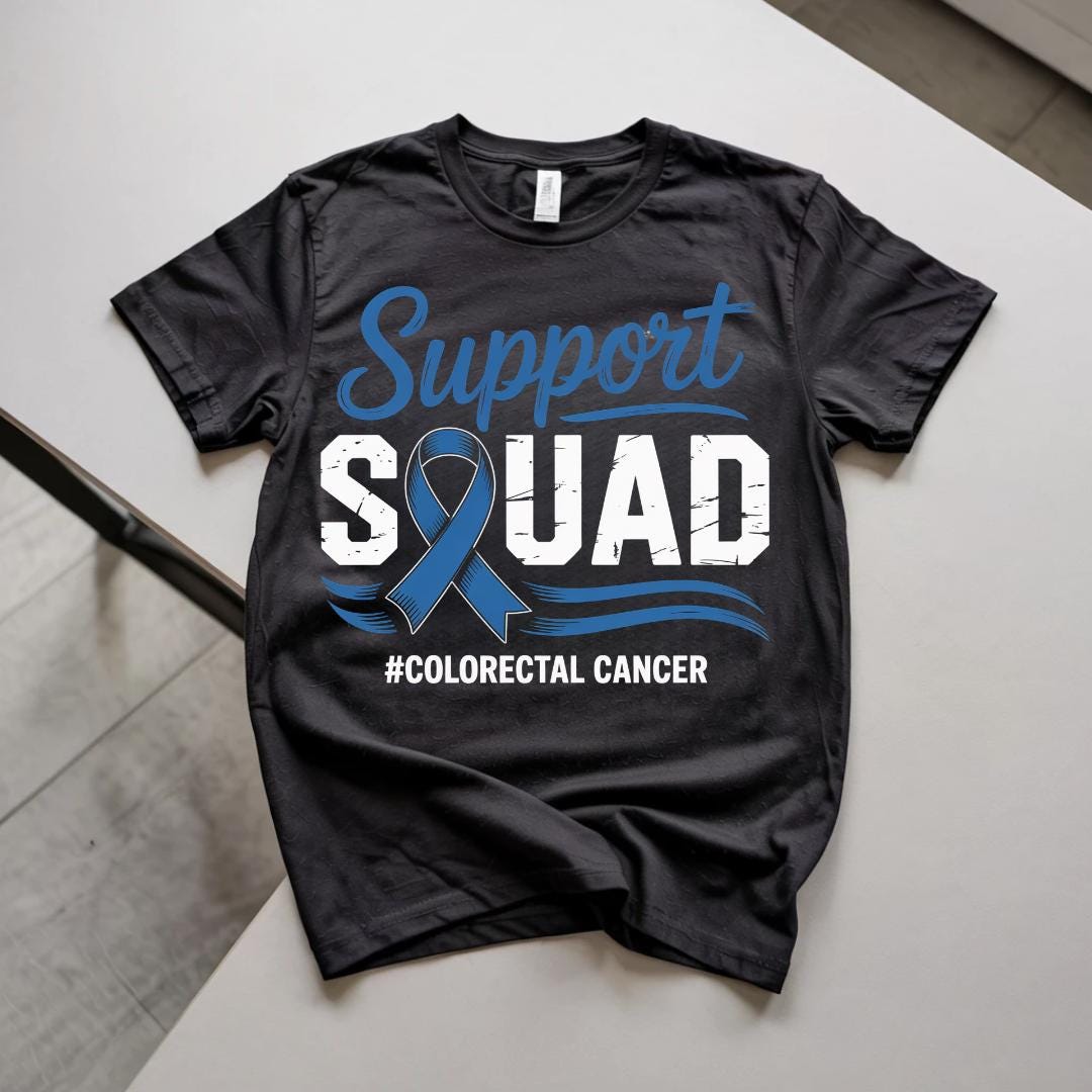Colorectal Cancer Awareness PNG | Blue Ribbon Digital Download | Colon ...