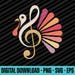 Music Teacher Thanksgiving Turkey Treble Clef SVG | Autumn Classroom ...
