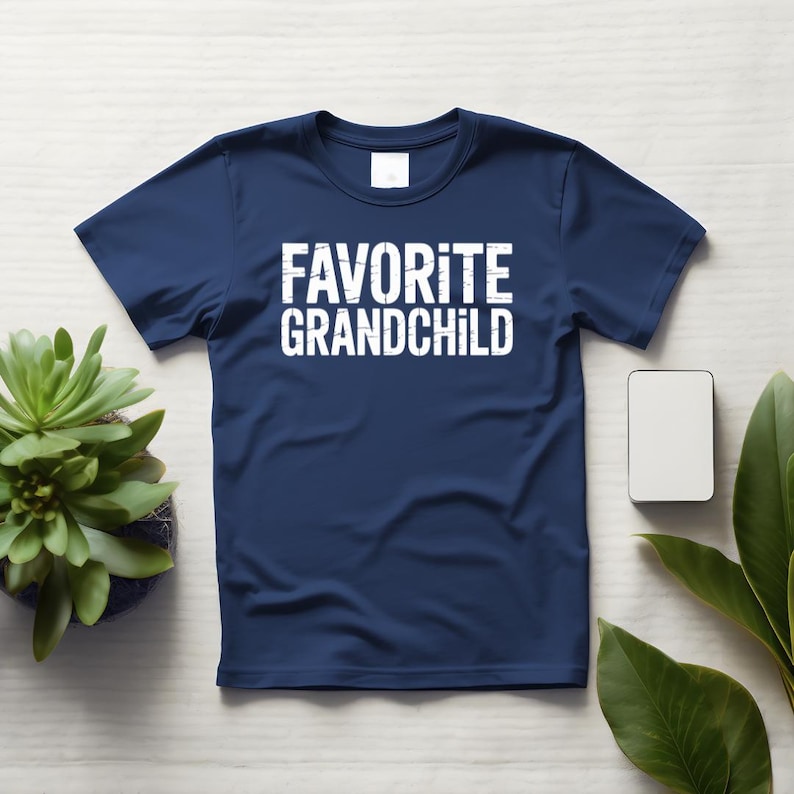 Favorite Grandchild PNG SVG EPS Funny Family Quote Design - Etsy