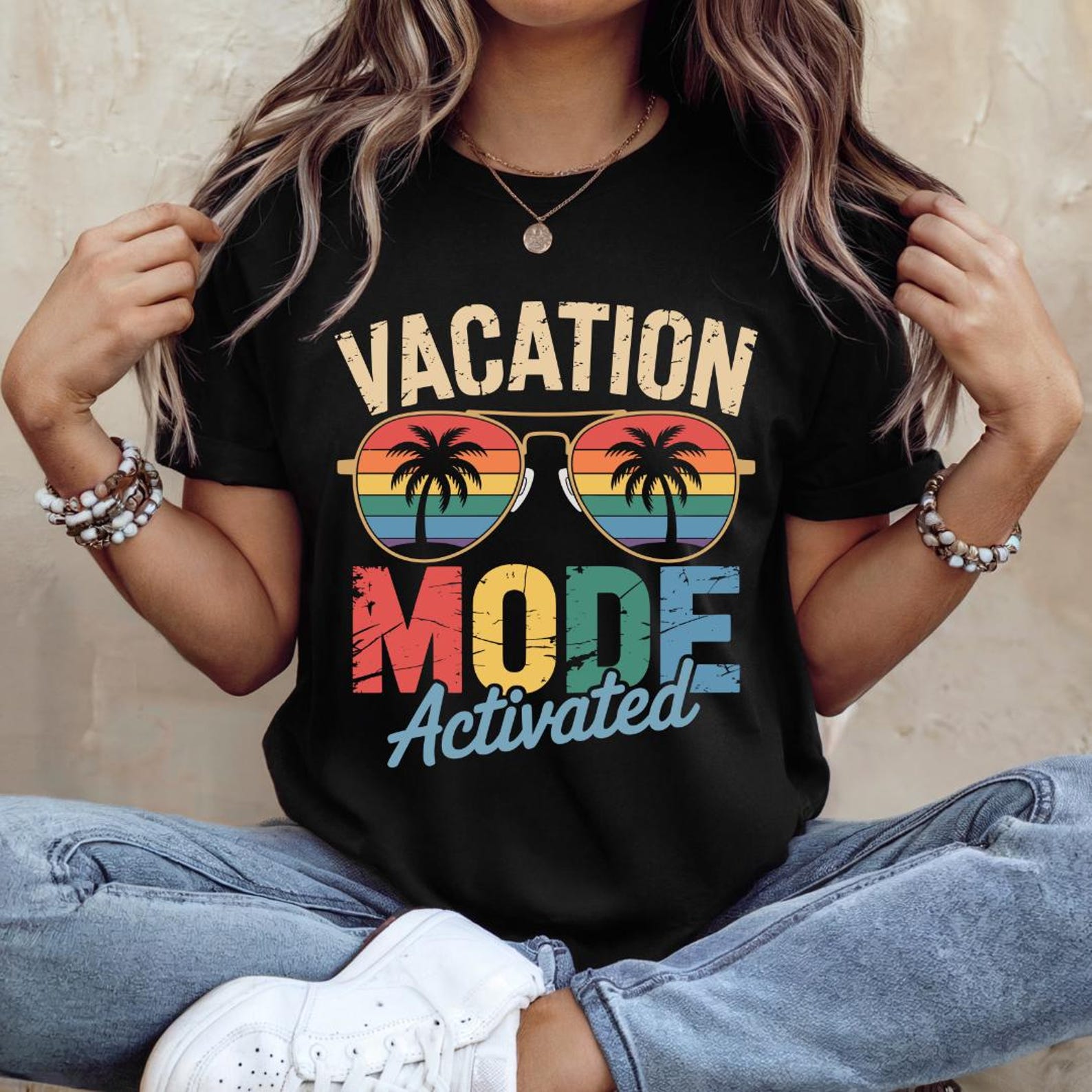 Vacation Mode Activated SVG PNG EPS Summer Travel Beach Camping Graphic ...