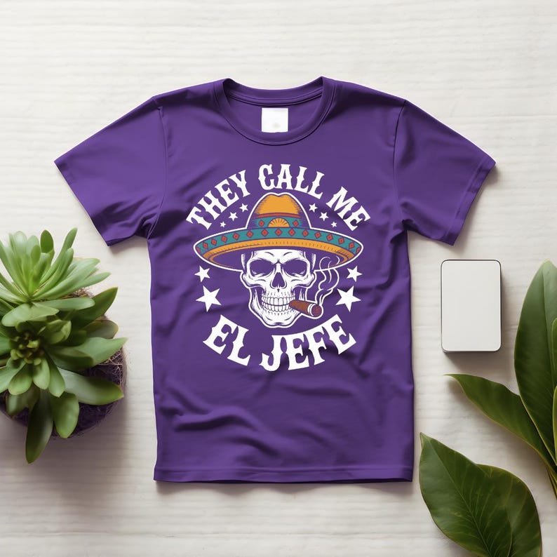 They Call Me El Jefe Mexican PNG SVG EPS | Funny Hispanic Meme Digital ...