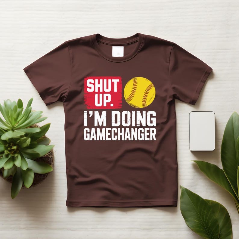 Shut up I'm Doing Gamechanger SVG PNG EPS | Funny Softball Baseball ...