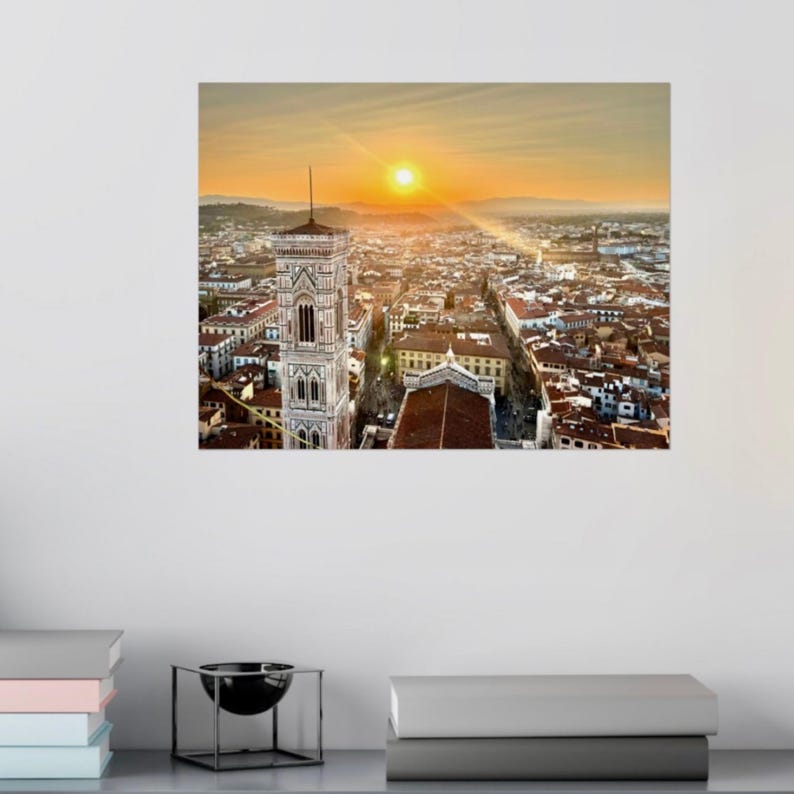 Florence Italy Sunset Duomo View Print,duomo Photography, Italian ...
