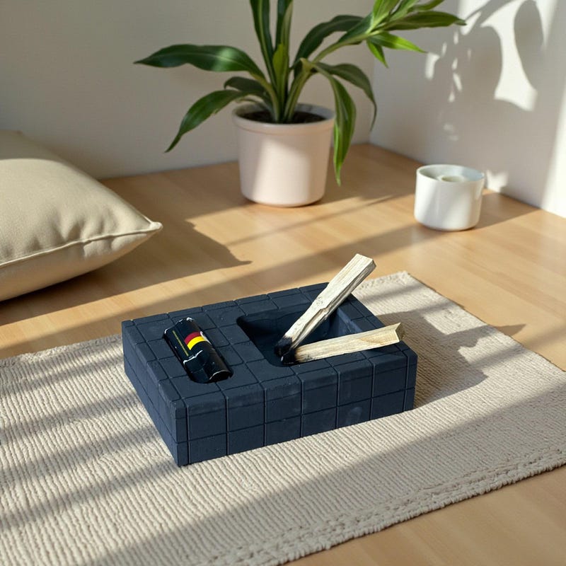 Heavy Modern Ashtray - Etsy